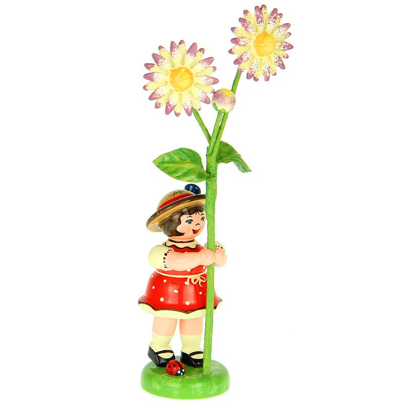 Hubrig Volkskunst Girl Daisy | German Gift House