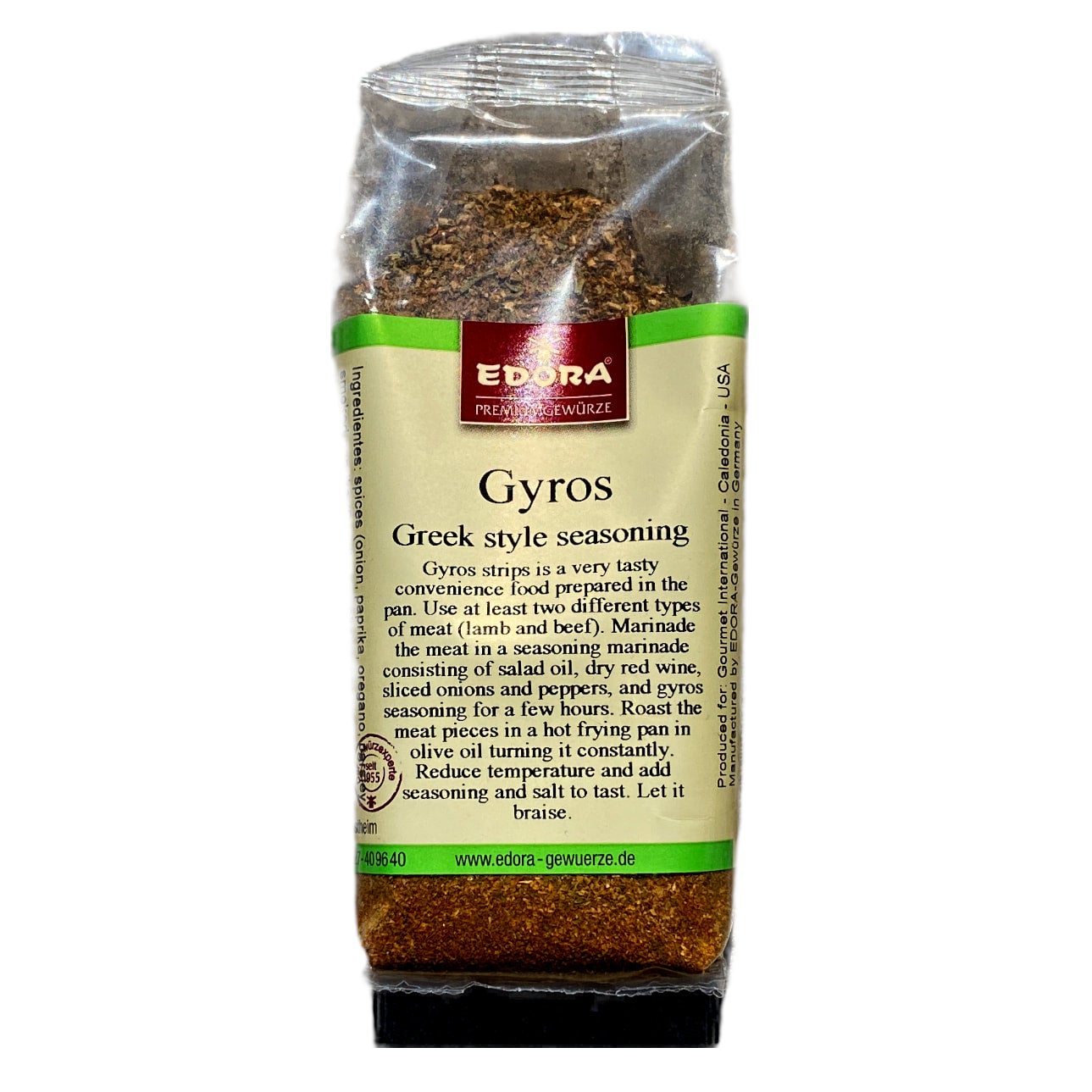 Edora Seasoning for Gyros | German Gift House